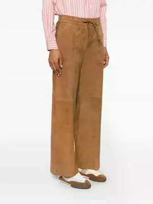 P.a.r.o.s.h Suede Trousers