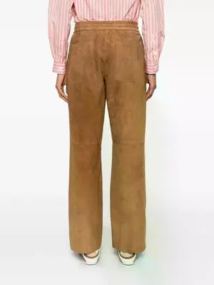 P.a.r.o.s.h Suede Trousers