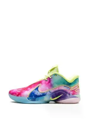 Nike Lebron Xxii What The Monopoly Tie-dye Sneakers - Pink