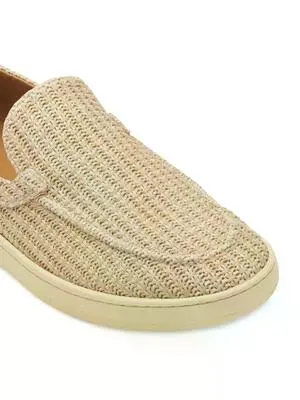 LANVIN Raffia Loafers