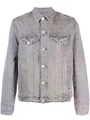 PURPLE BRAND Jacquard Denim Jacket