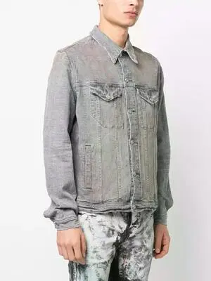 PURPLE BRAND Jacquard Denim Jacket