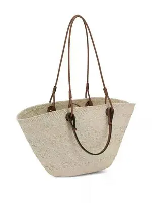 Loewe Anagram Basket Tote - Neutrals