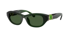 SWAROVSKI Sk6036u Sunglasses - Dark Green