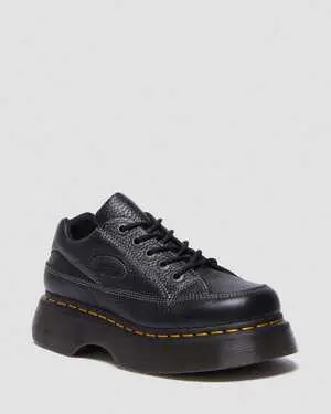Dr. Martens Buzz 5-eye Leather Shoes - Black