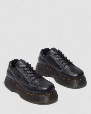 Dr. Martens Buzz 5-eye Leather Shoes - Black