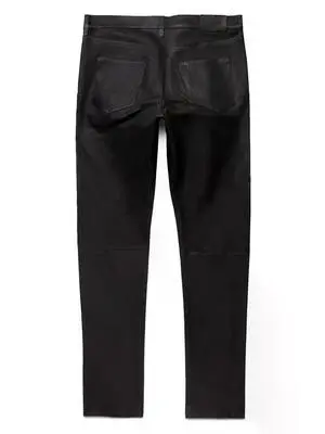 PURPLE BRAND Stretch Leather Pant