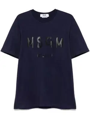 MSGM Logo-print T-shirt