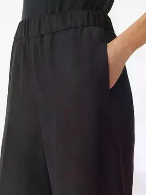 Fabiana Filippi High-waisted Straight Trousers - Black