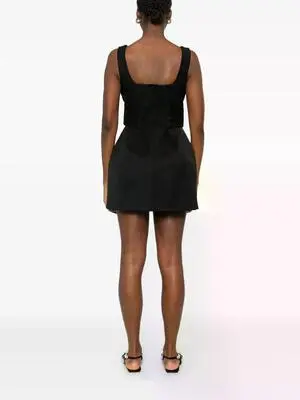 Giuseppe Di Morabito Draped Mini Dress - Black