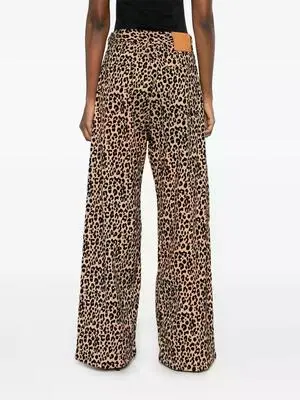 Giuseppe Di Morabito Leopard-print Jeans