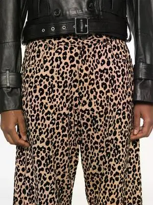 Giuseppe Di Morabito Leopard-print Jeans