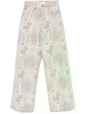Giuseppe Di Morabito Lace-effect Jeans