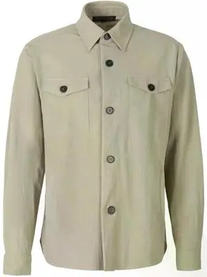 Harris Wharf London Button-up Overshirt