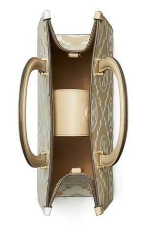 Tory Burch T Monogram Embossed Tote