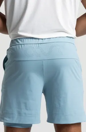 AVI Momentum Pickleball Shorts - Glacier