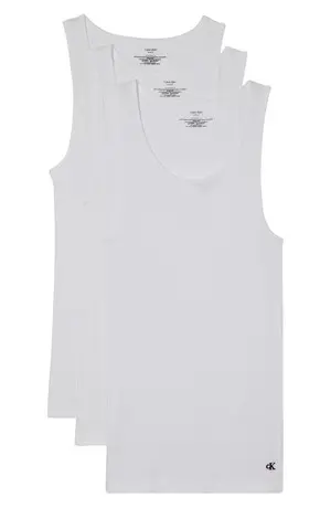 Calvin Klein 3-pack Classic Cotton Tanks