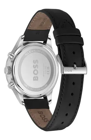 BOSS Avery Chronograph Strap Watch - Blue