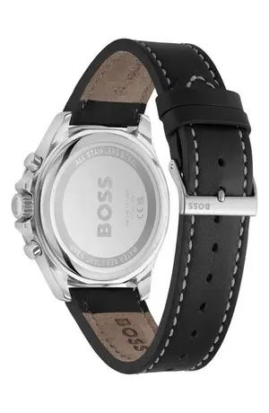 BOSS Troper Chronograph Strap Watch - Black