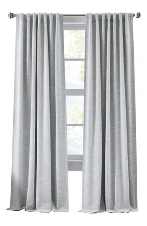 Dkny Bennett Set Of 2 Blackout Curtain Panels - Grey
