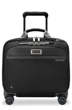 Briggs & Riley Work Medium Spinner Briefcase - Black