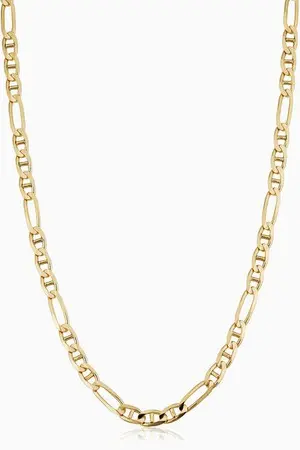 ORADINA Figarucci Bold Chain Necklace - Yellow Gold