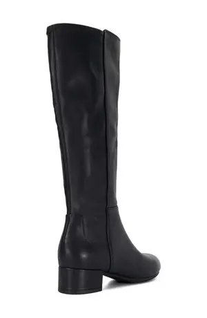 Dune London Tayla Knee High Boots - Black