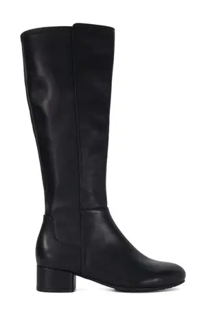 Dune London Tayla Knee High Boots - Black