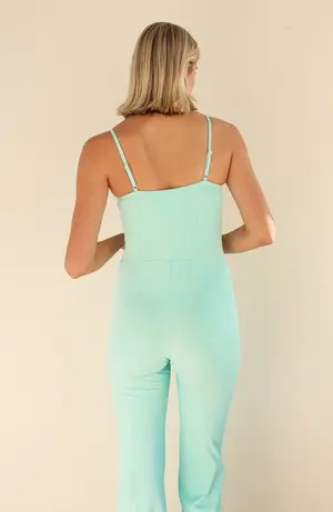 DIPPIN DAISY'S Ash Jumpsuit - Blue Tint