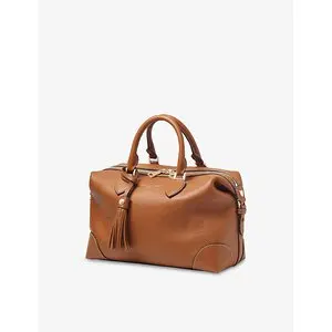 ASPINAL OF LONDON The Hudson Midi Leather Bag - Tan