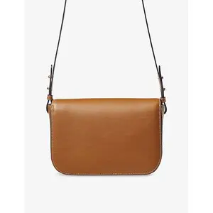ASPINAL OF LONDON Ella Grande Leather Cross-body Bag - Tan