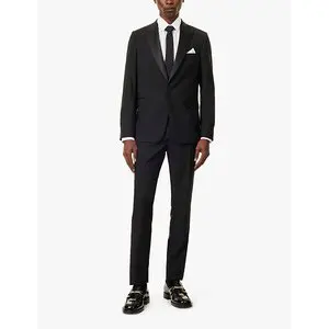 Paul Smith Peak Lapels Flap Pockets Regular-fit Wool-blend Suit