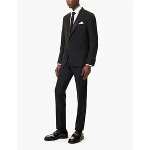 Paul Smith Peak Lapels Flap Pockets Regular-fit Wool-blend Suit