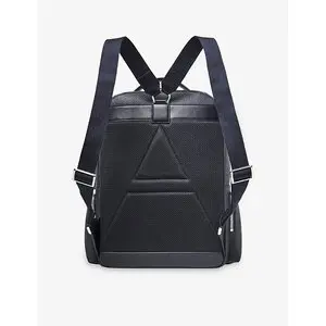 ASPINAL OF LONDON Reporter Grained-leather Backpack