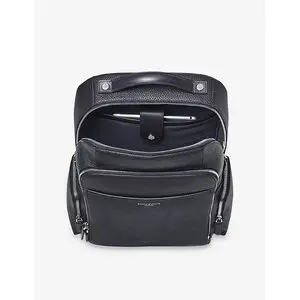 ASPINAL OF LONDON Reporter Grained-leather Backpack