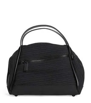 Issey Miyake Mini Bias Pleats Duffle Bag