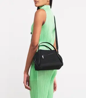 Issey Miyake Mini Bias Pleats Duffle Bag