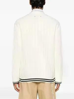 GOLDEN GOOSE Cable-knit Cotton Cardigan