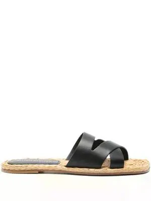 PALOMA BARCELO Pauline Slides - Black