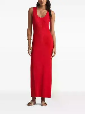 St. John Ribbed-knit Dress