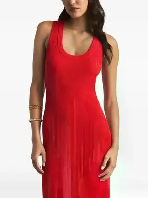 St. John Ribbed-knit Dress