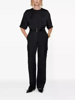 ANINE BING Dayton Cargo Trousers - Black