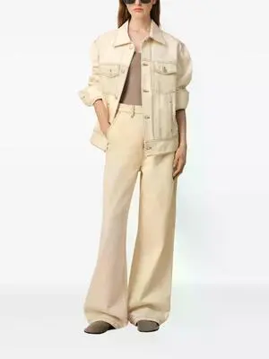 Ami Cotton Trucker Jacket - Neutrals