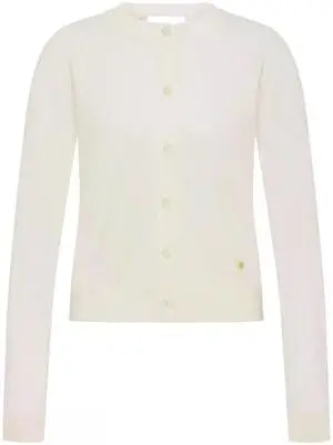 Moschino Fine-knit Cardigan - White