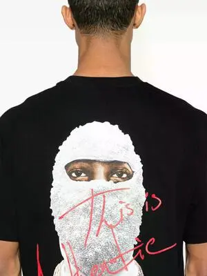 IH NOM UH NIT This Is Authentic Mask T-shirt - Black
