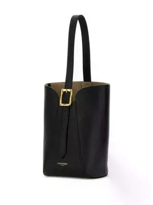 J & M DAVIDSON Mini Quiver Bucket Bag - Black