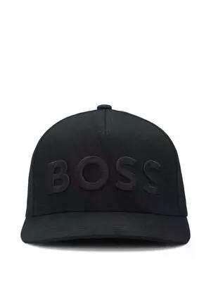 BOSS Logo-embroidered Cap - Black