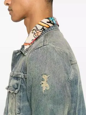 Amiri Denim Trucker Jacket - Blue