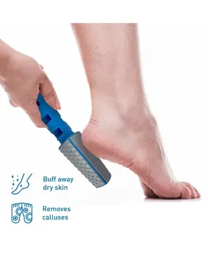 PURSONIC Premium Nail & Foot Care Bundle – Nail Clippers & 3-in-1 Callus Remover - Blue