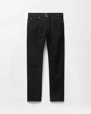 Versace Jacquard Slim Jeans - Black